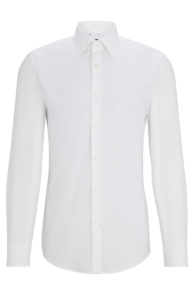 Gents - Slim Fit Classic Shirt L/S White | CIS
